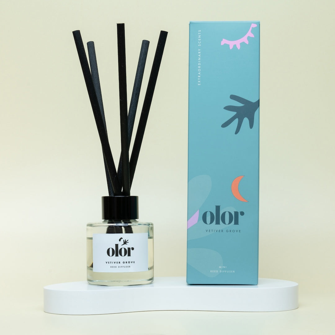 OLOR Vetiver Grove Luxury Reed Diffuser