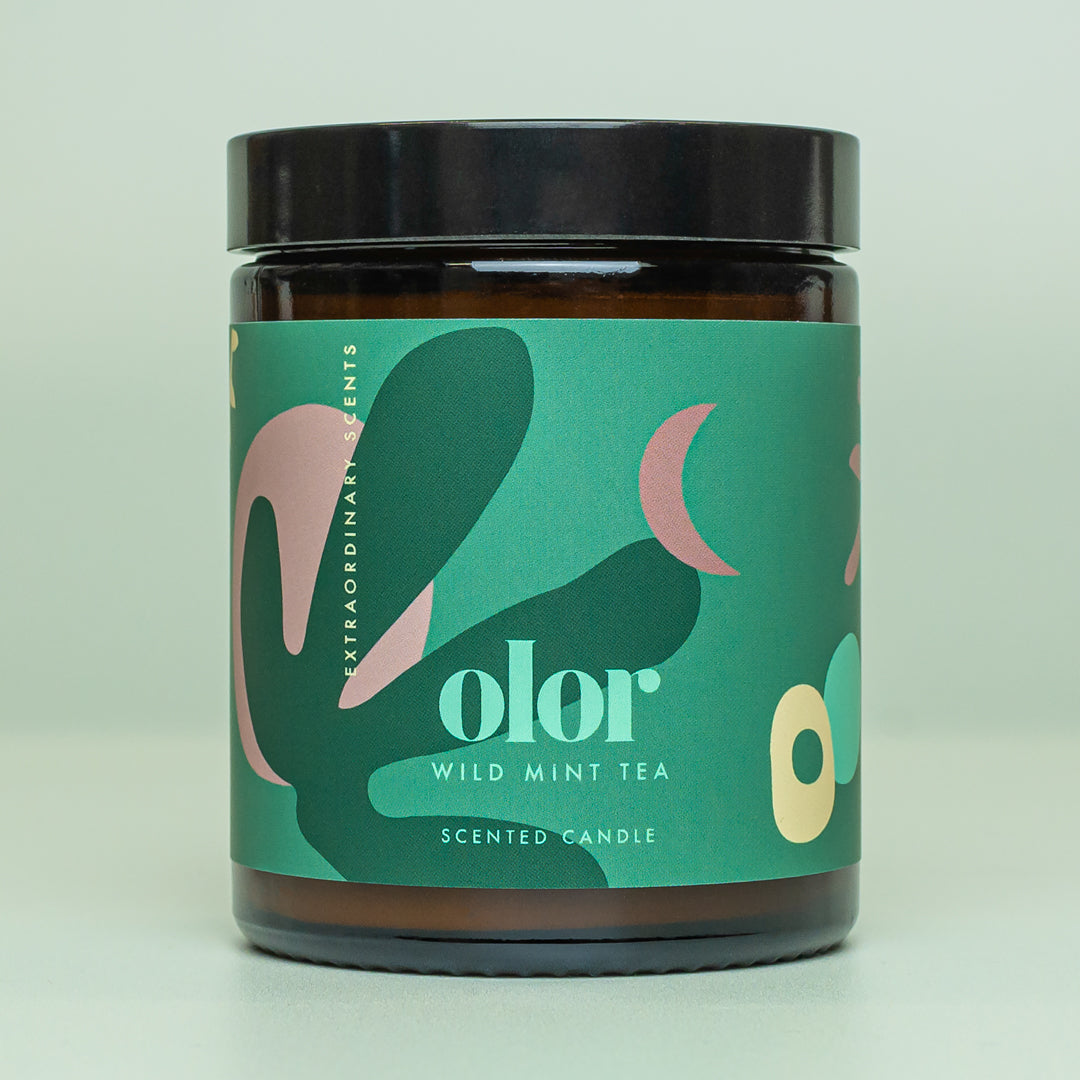 Wild Mint Tea Scented Jar Candle